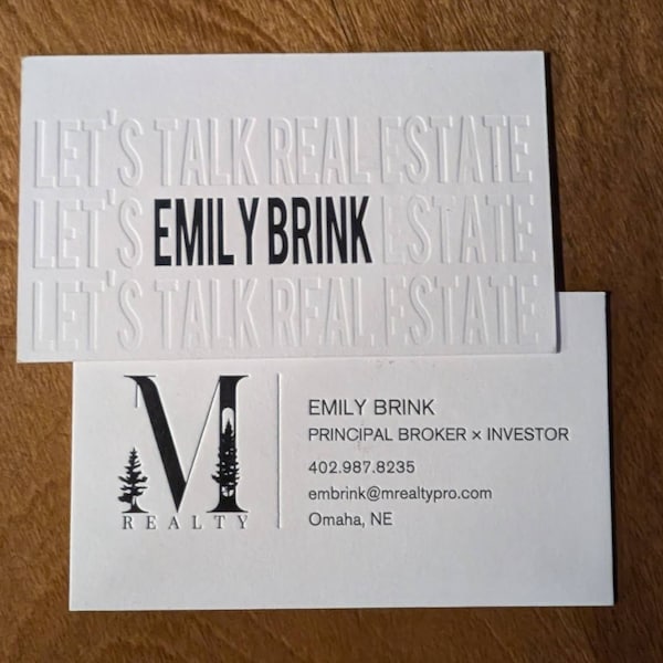 Custom Embossed Sticker, Blind Raised Embossing, Personalized Logo ...