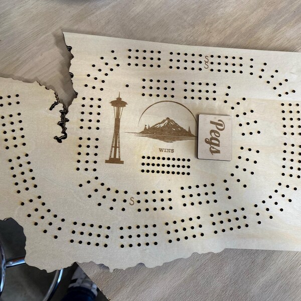 Vermont Cribbage Board Pattern SVG - Etsy