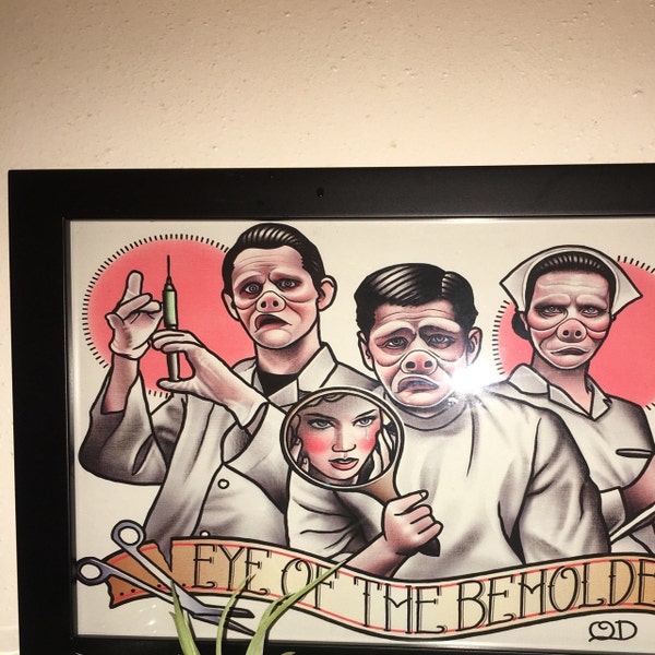 Eye of the Beholder (twilight Zone) Tattoo Art Print - Etsy