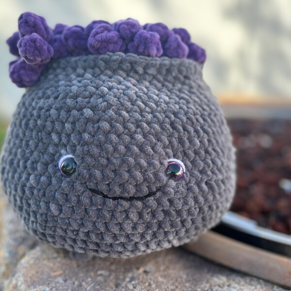 Bundle: Big and Mini Cauldron Crochet Patterns, Big and Mini Fillable ...