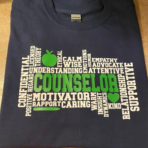Counselor Svg Counselor Word Art Svg Dxf Eps Png Cut File Silhouette ...