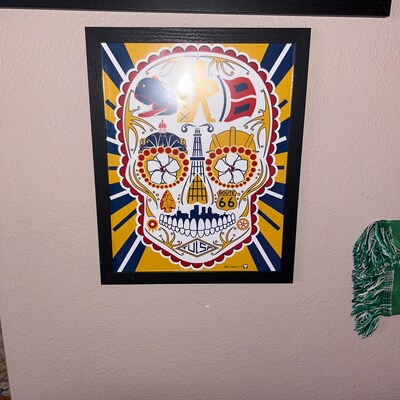 Snow White & the 7 Dwarfs Sugar Skull 11x17 Print - Etsy