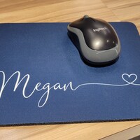 Personalized Office Decor Mouse Pad, Custom Name Mouse Pad - Etsy