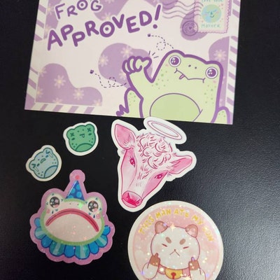 Buff Beaker Stickers Original Vinyl Sticker Water Bottle Laptop Decal ...