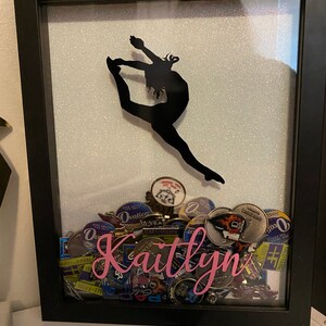 Personalized Dance Shadow Box Competition Pin Holder - Etsy