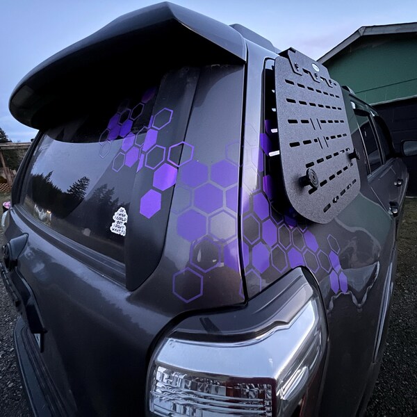 Hexagon / Honeycomb JDM Car Decal Sticker 2 Inch / Hex Side Vehicle ...