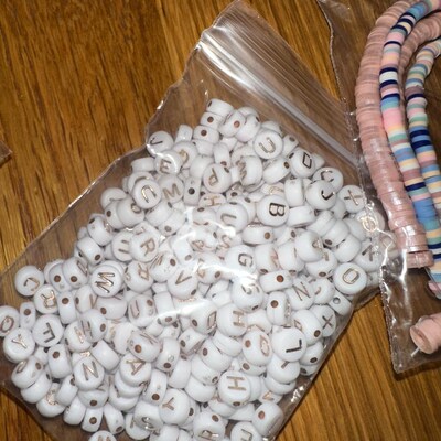 Ampersand, Asterisk, Plus, Minus, Dollar Sign Symbol Beads, Acrylic ...