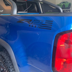 Chevy Colorado ZR2 American Flag Fender Badges Decals set of 2 - Etsy