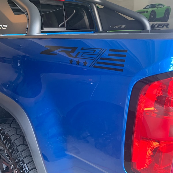 Covert USA Flag ZR2 Bed Side Decal - Etsy