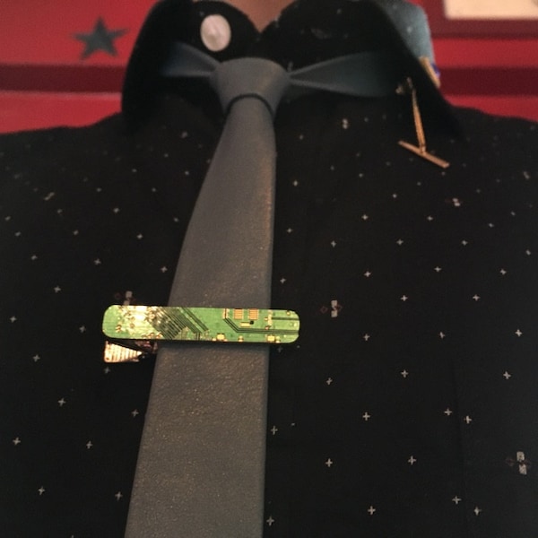 Circuit Board Tie Clips | Assorted Colors | Made With 100% Recycled PCB ...