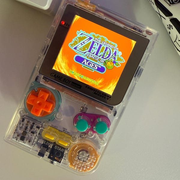 Nintendo Game Boy Pocket Color Premium Restored Black N64freak ...