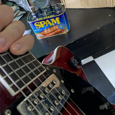 THE SPAMP PLUS Guitar Practice Amplifier and Distortion Effect With ...