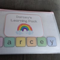 Toddler Busy Book | Activity Binder | Learning Book | Matching ...