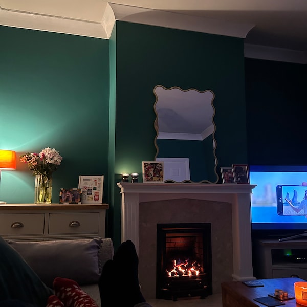 Squiggly Mirror, Wavy Mirror, Wiggle Mirror, Funky Wall Mirror ...