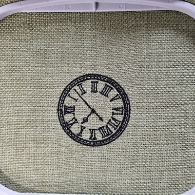 Clock Embroidery Design. Clock Face Embroidery Design. Machine ...