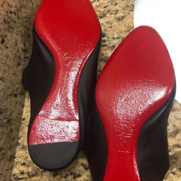 Christian Louboutin DIY Red Bottom Soles Custom Blended Paint for Shoes ...