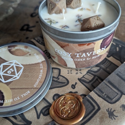 Long Rest Candle / DND Candle / D&D Candle / Dnd Gift / Soy Candle ...