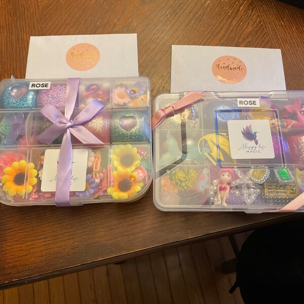 Fairy Garden Play Dough Kit,sensory Kit, Play Dough Kit, Playdoh ...