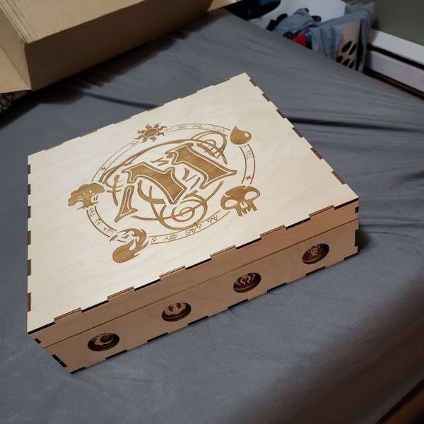 MTG Magic the Gathering Cube Box Large Fits 48 Cubeamajigs Packs (720 ...