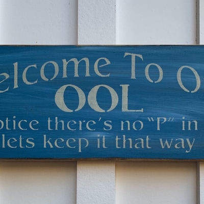 Welcome to Our OOL Primitive Sign - Etsy