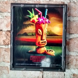 Polynesian Punk Tiki Art Hula Maid | Etsy