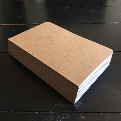 Bulk Blank Notebooks 50 Pages Kraft Notebook Notebook Sketchbook ...