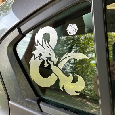 Dungeons and Dragon Decal, DND Laptop Sticker, DND Bumper Sticker ...