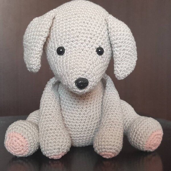 DIY Labrador Golden Retriever Crochet Amigurumi Pattern - Perfect Gift ...