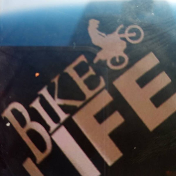 Bike Life Vinyl Decal, Motocross Decal, Motorcycle Decal, Moto Sticker ...
