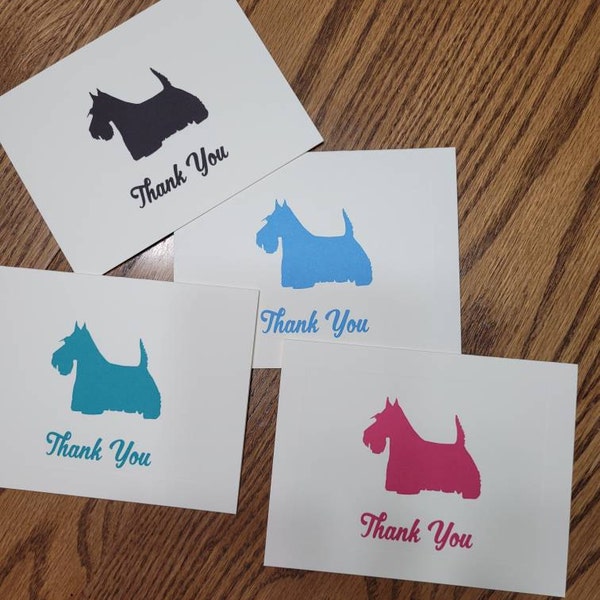Dog Christmas Thank You Cards, Reindeer Dog Holiday Thank You Notes - Etsy