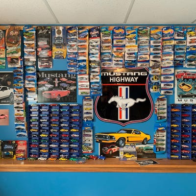 Natural Wooden Monster Truck Storage, Monster Truck Display Case ...