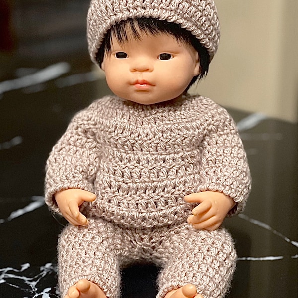 PDF Crochet Pattern for 17 Inch Doll - Etsy