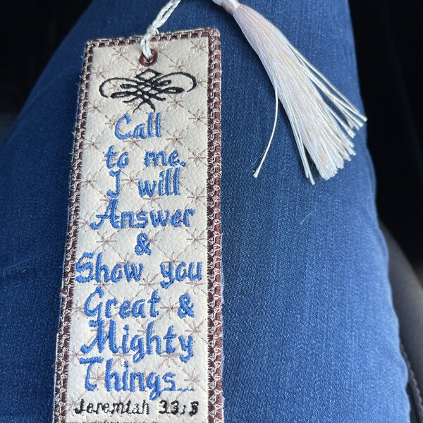 PSALM BOOKMARKS - Set of Four - in the Hoop Machine Embroidery - Etsy
