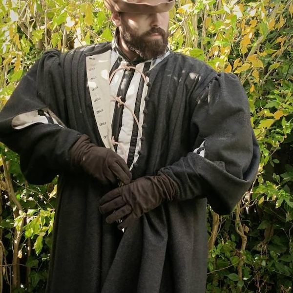 Medieval Pleated Robe Willem - Over-armor Tunic - Tabard - Knight’s ...