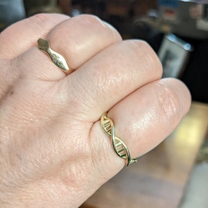 Gold Dna Ring-dna Ring-science Ring-chemistry Ring-molecule Ring ...