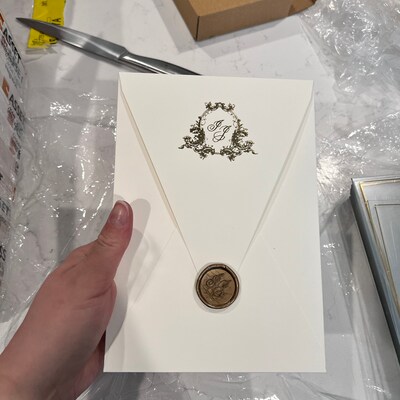 Envelope and Stamp Included Clear Invitation Transparent - Etsy