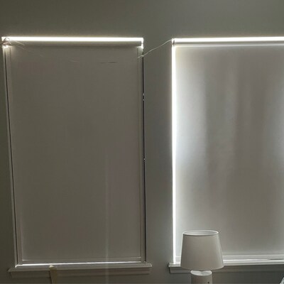 Light Blocking Strips for Blackout Shades. Blocks Light Along Edges of ...