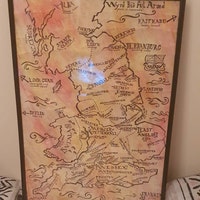 Hand-drawn Map of 'the Last Kingdom' Locations Map - Etsy Canada