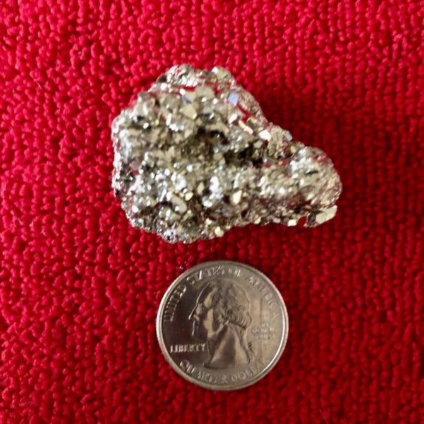 Pyrite Crystal - Pyrite Stone - Fool's Gold Raw Rock - Pyrite Crystals ...