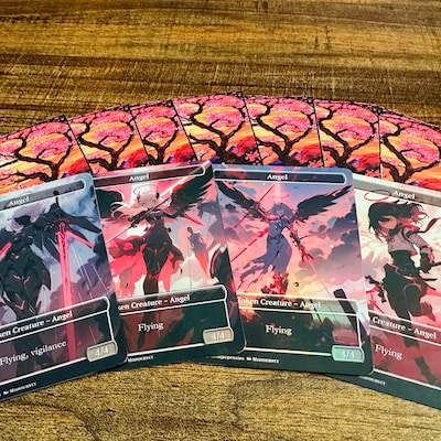 FOIL Squirrel Proxy Tokens ukiyo-e Style, Handcrafted for Edh Commander ...