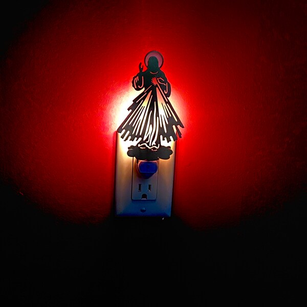 Divine Mercy Night Light - Etsy