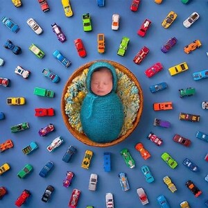 Newborn Digital Backdrop Background Ireland Luck Irish | Etsy