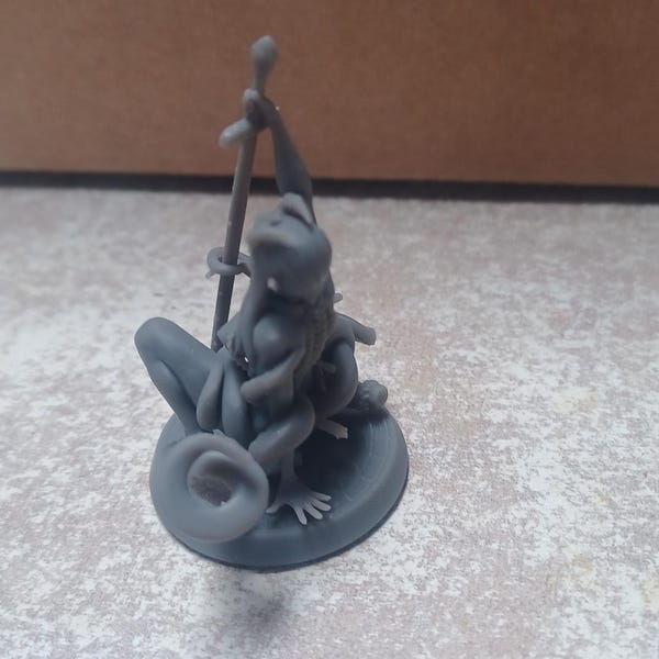 Slime Girl Short and Stacked Statue | Officer Rhu - Etsy