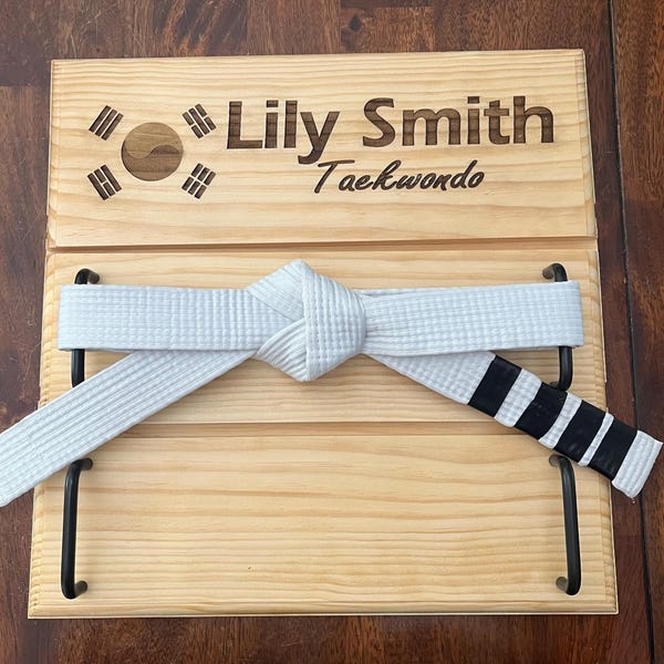 Modular Martial Arts Belt Displays - Etsy