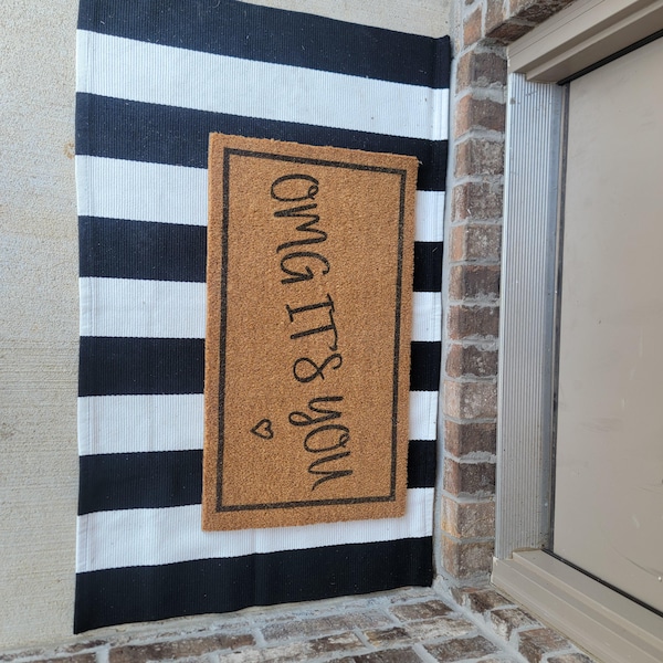 Tropical Hawaiian Flower Door Mat Pattern - Hibiscus Flower Plant Doormat - Hibiscus Print ...