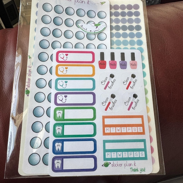 CAT LITTER BOX Reminder Planner Stickers - Etsy