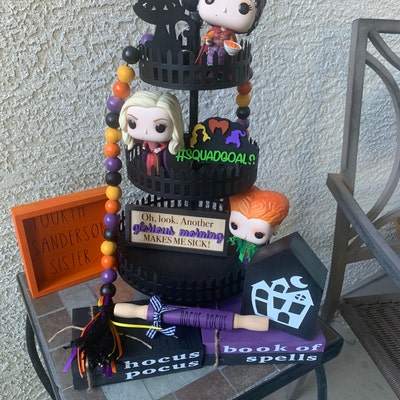 Hocus Pocus Tiered Tray Set, Hocus Pocus, Decor, Halloween, Witches - Etsy