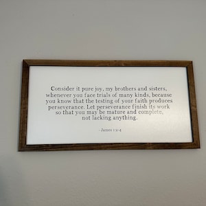 Bible Verse Signs Scripture Sign Christian Sign Wood - Etsy