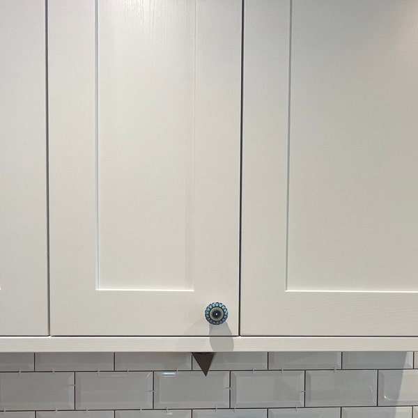 Assorted Flat Ceramic Knobs Multicolor Multidesign Ceramic Door Knobs Kitchen Cabinet Drawer ...