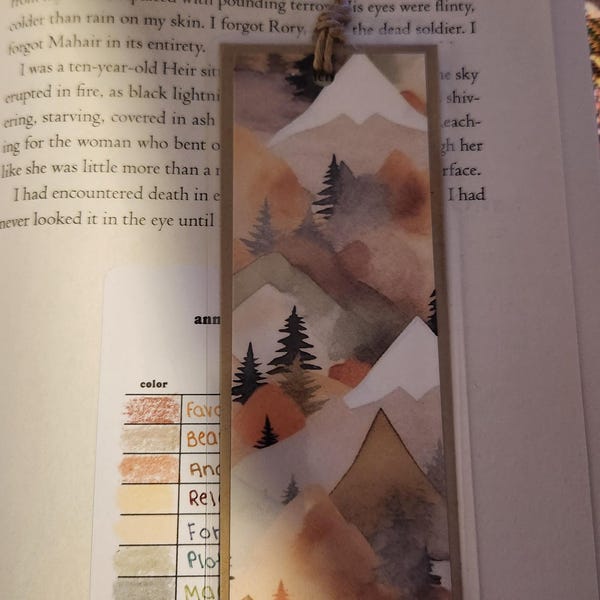 Cute Bookstore Laminated Bookmark - Book Lover Gift - Bookmark ...